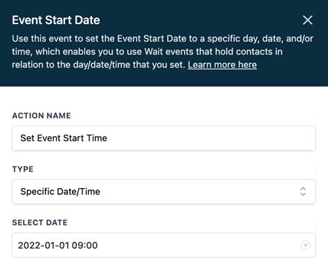 How And When To Use The Event Start Date In Workflows Media Shield