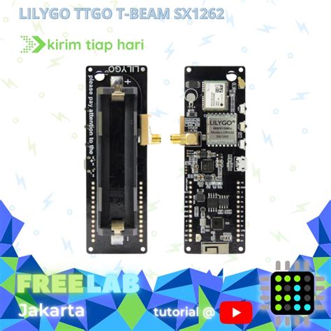 Jual Lilygo® Ttgo T Beam V11 Sx1262 Lora Mesh 868915mhz Esp32 Meshtastic Shopee Indonesia