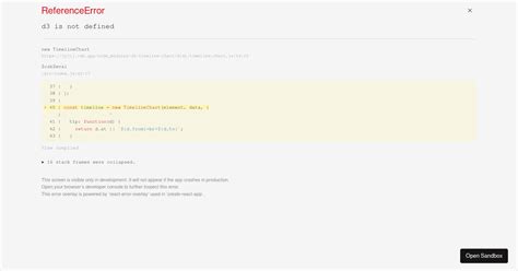 D3 Timeline Chart Examples Codesandbox