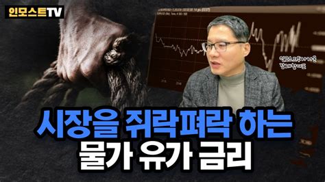 2024년 투자전략 세미나 1부 시장을 쥐락펴락하는 물가 유가 금리 인모스트투자자문 장재창 대표 Youtube