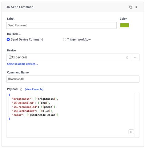 Input Controls Losant Documentation