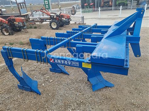 트랙터 쟁기 서해 8련 폭 2850 대형쟁기 논밭겸용 농기계농업용공구 중고나라