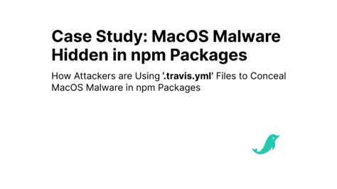 Macos Malware Hidden In Npm Packages As A Safari Update