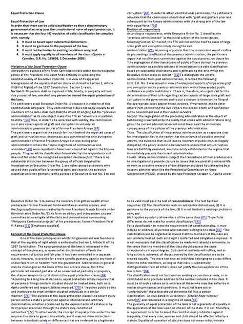 Violation Of The Equal Protection Clause Pdf Search And Seizure Equal Protection Clause