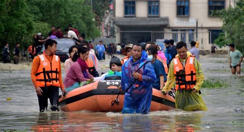 အိန္ဒိယတွင် မိုးသည်းထန် ရေကြီးပြီး လူ ၅ ဦး သေဆုံး
