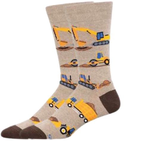 Under Construction Mens Golf Socks By Socksmith Retrofestiveca