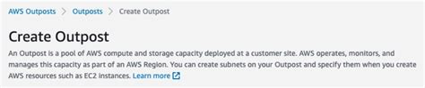 AWS Outposts Rack Megaport Documentation