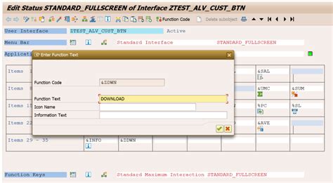 Add A Custom Button In Grid Alv