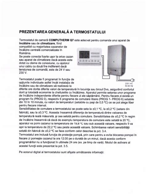 Manual De Utilizare Computherm Q7 Pdf