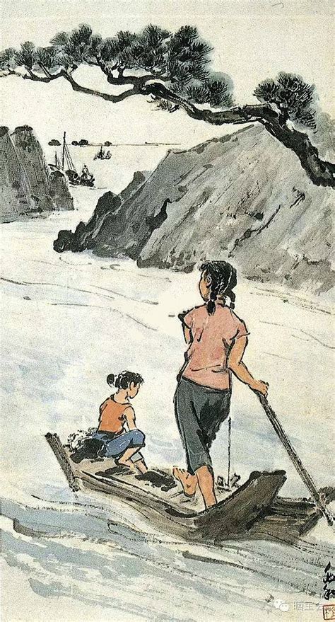 蒋兆和人物绘画