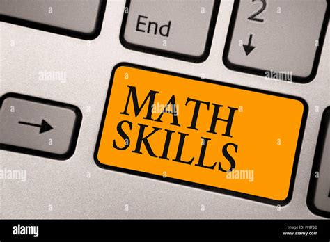 Handwriting Text Math Skills Concept Meaning Starting To Learn How To