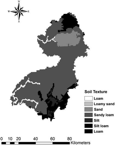 Soil Texture Classification For The Study Area Download Scientific