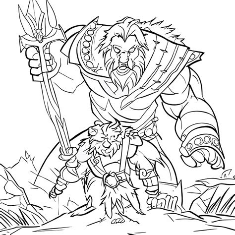 Premium Vector Defeated Orcs Runaway Fantasy Illustration Poster Style Vector Illustration