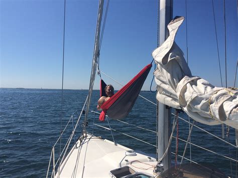Boat Hammock Floating In The Hammock While Floating In The Seammmm Boat Design Sailing Boat