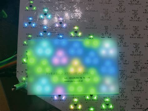mounting the prototype of the 91 cells electronic board game hexentronics