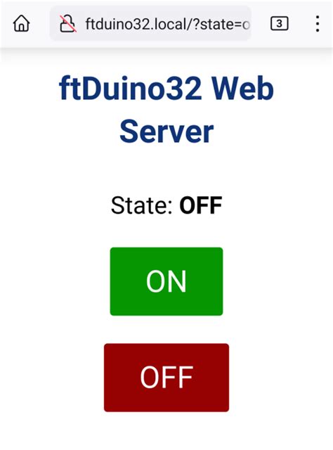 FtDuino32 Wi Fi Setup