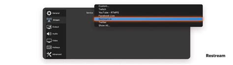 Multistream To Twitch And YouTube Simultaneously Restream Integrations