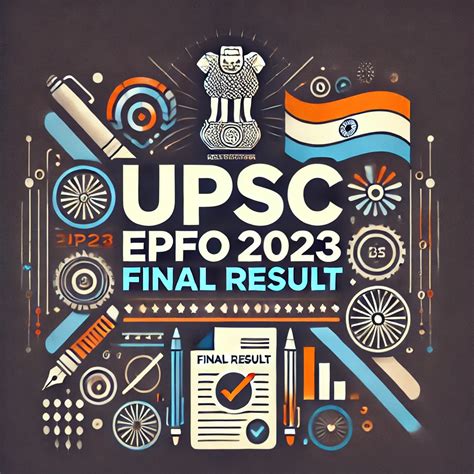 UPSC EPFO 2023 Final Result