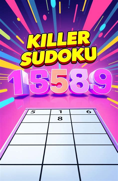 Unlock The Challenge Killer Sudoku Puzzle Art