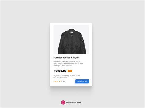 Ecommerce Product Card Ui Design For Both App And Website 📱 Muhammed Amal