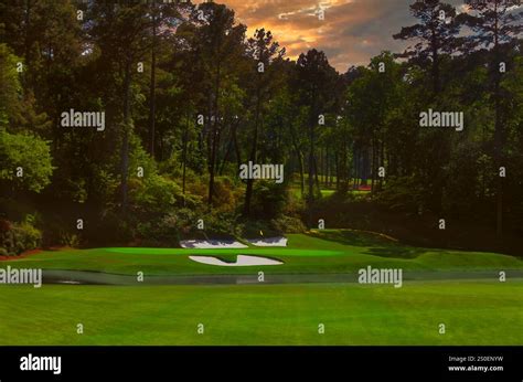 Augusta National Golf Club Georgia Usa Here The Iconic Hole At Amen
