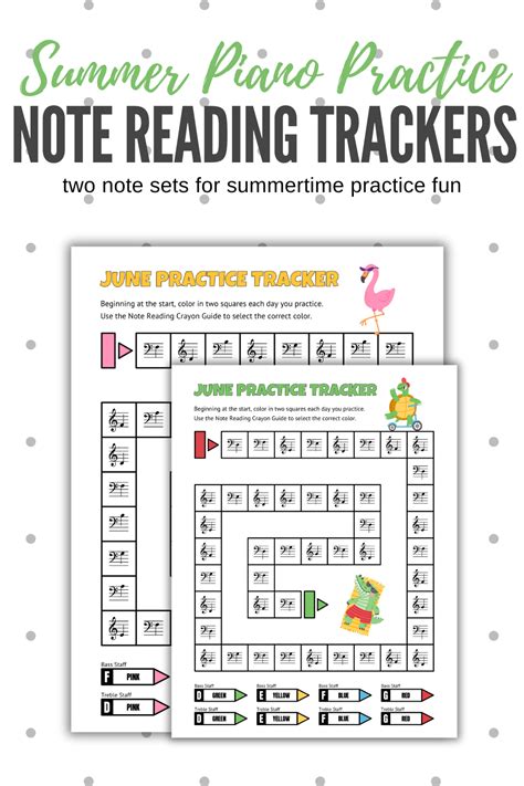 Avoid The Practice Pause” With June Piano Practice Trackers