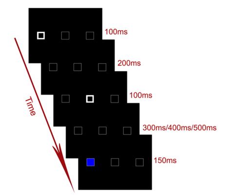 Figure 1 From Behavioral And Neural Interaction Between Spatial Inhibition Of Return And The