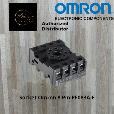 Jual Socket Omron 8 Pin Pf083a E Base Relay 8 Pin Omron Pf083a E