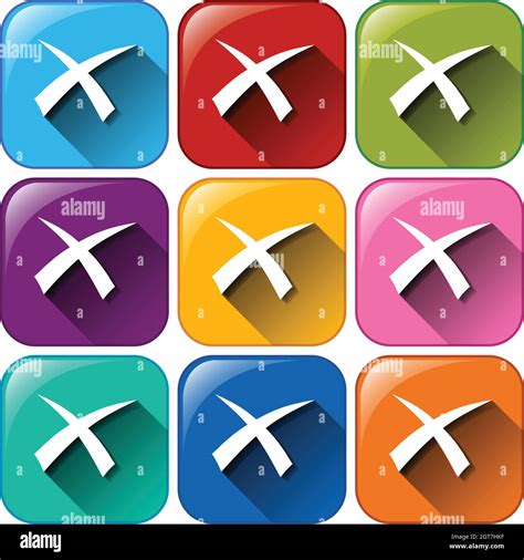 Exit Button Stock Vector Images Alamy