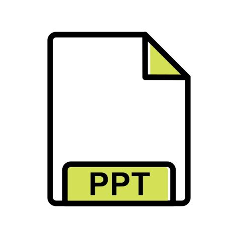 Ppt Generic Outline Icon