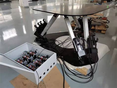 6dof Motion Simulating Platform 6 Degree Of Freedom Car Racing Flight Simulating Platform