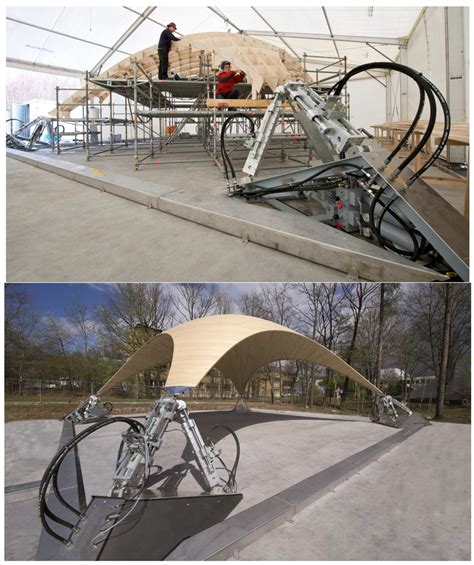 Adaptive Thin Shell Structure With Sensor And Actuators Under