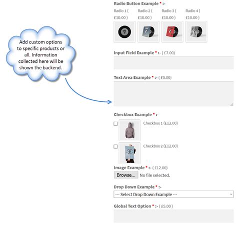 Woocommerce Product Addons Custom Product Options Plugin By Extendons
