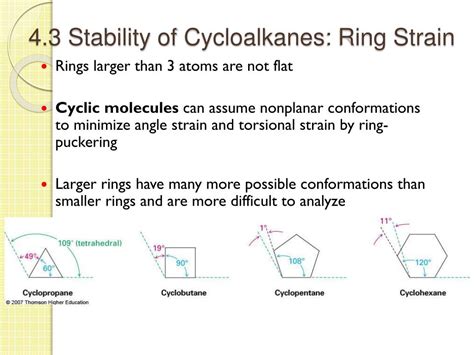 Ppt 4 Organic Compounds Cycloalkanes And Their Stereochemistry