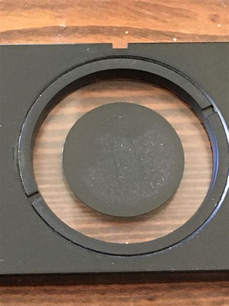 Zeiss Microscope Darkfield Diffuser Slider 30mm W X 455mm Thick