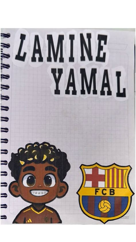 Lamine Yamal Dibujo Fácil