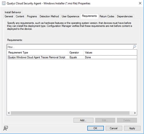 Deploy Qualys Windows Cloud Agent With Configuration Manager