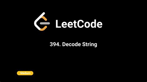 394 Decode String