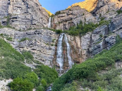 Bridal Veil Falls Utah Hiking Beauty