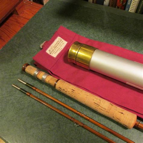 Rw Summers Model 275 Bamboo Fly Rod 7 6 4 Line