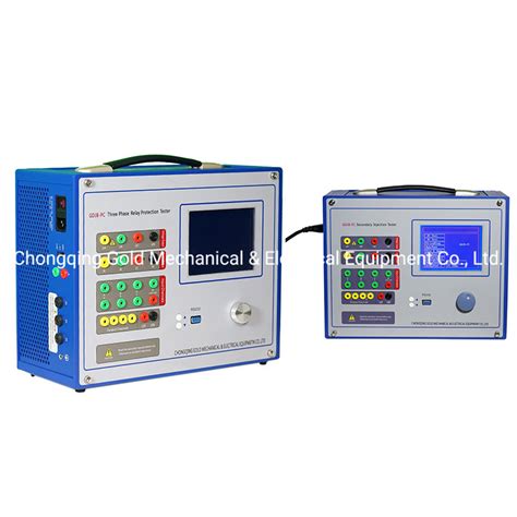 High Speed Electrical Three Phase Secondary Injection Kit Relay