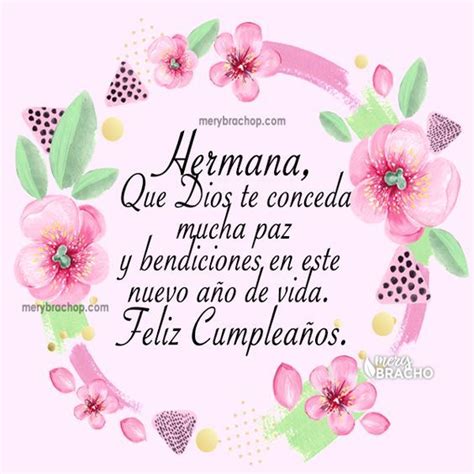 Feliz Cumpleanos Hermanita Poem Feliz Cumpleaños Hermanita Feliz