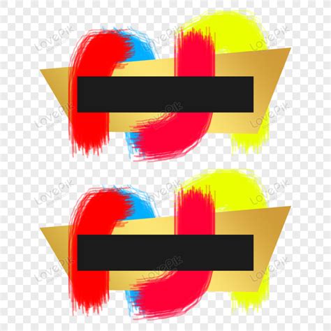 추상 다채로운 매력적인 배너 벡터 스타일입니다 Png 일러스트 무료 다운로드 Lovepik