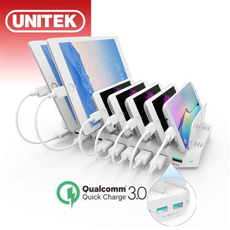 UNITEK Docking Station USB To SATA Dual Bay Offline Clone TB HDD Duplicator