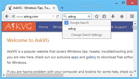 How To Disable New One Click Search Bar And Restore Classic Search Box