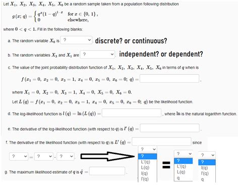 Solved Let X1 X2 X3 X4 X5 X6 Be A Random Sample Taken