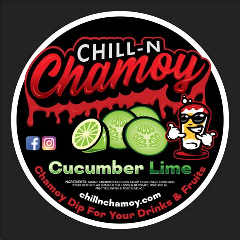 Cucumber Lime Chamoy Rim Dip Chill N Chamoy Inc
