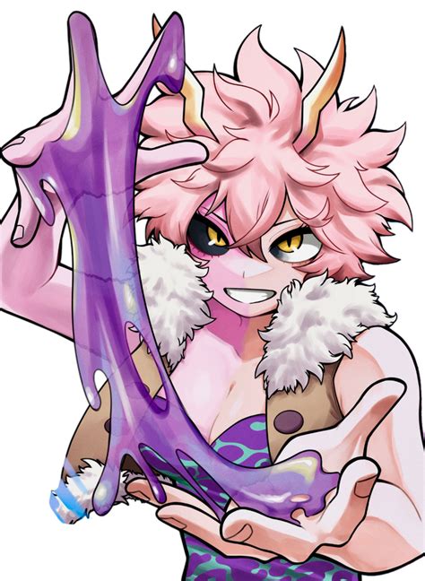 Mina Ashido My Hero Academia Png Render 7 By Spider Monkie On