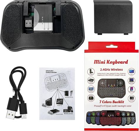 Mini Keyboard With In Built Mouse 3 In 1 Multifunction Keyboard Sensitive Multi Finger