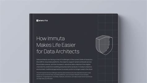 How To Make Life Easier For Enterprise Data Architects Immuta